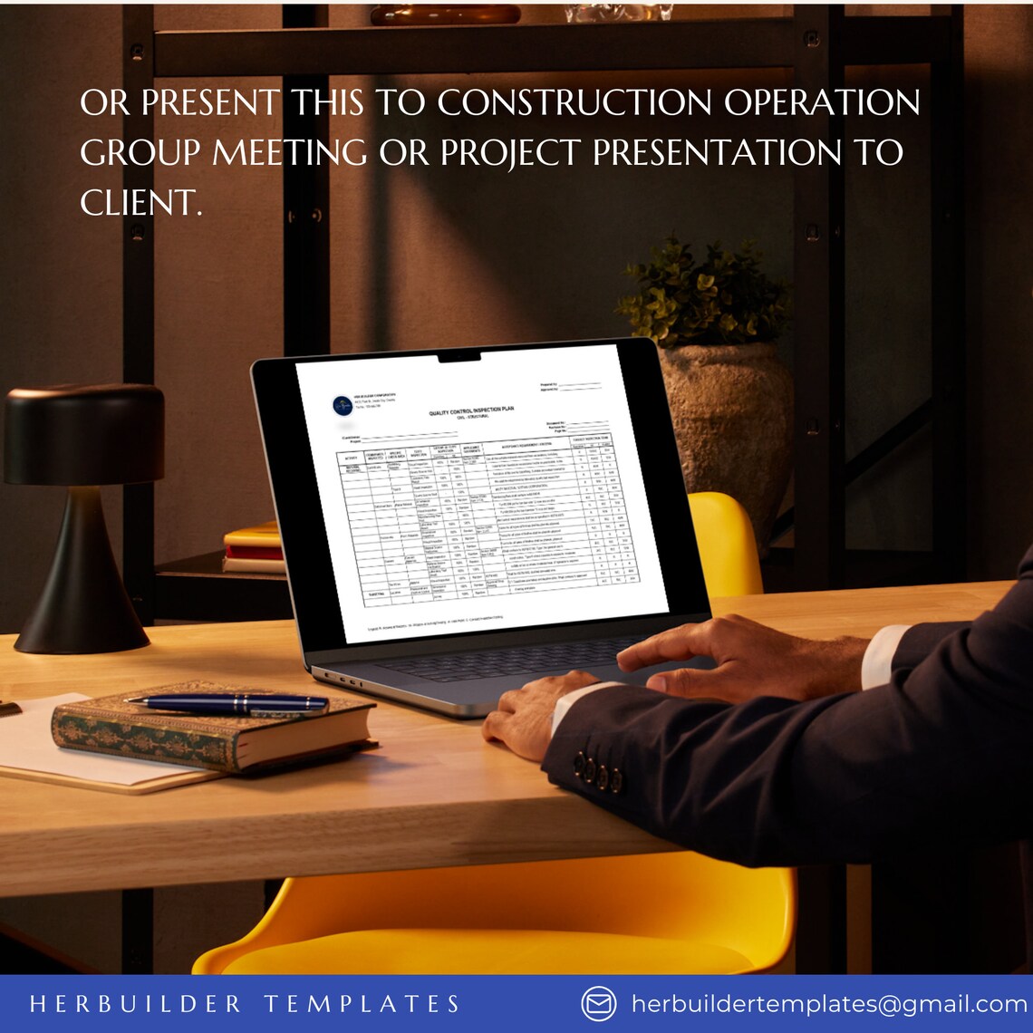 Quality Control Inspection Plan Template for Civil and Structural Works ...