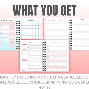 Dance Studio Bliss Unleashed: Digital Dance Planner for Effortless ...