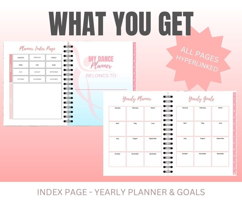 Dance Studio Bliss Unleashed: Digital Dance Planner for Effortless ...