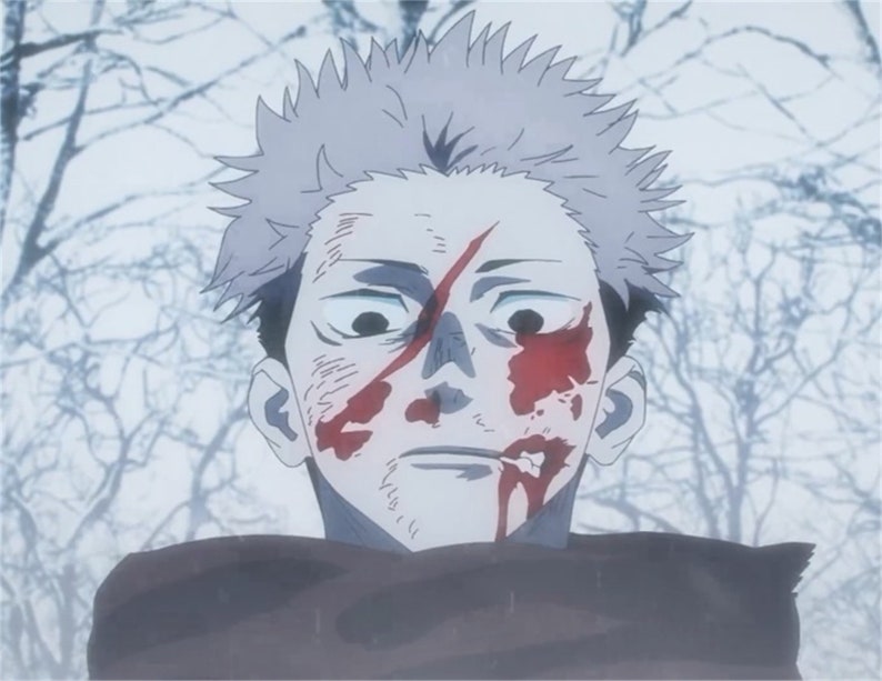 Itadori Yuji Cosplay Japanese Tattoos, Anime Manga: Jujutsu Kaisen ...