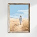 Jesus Walking Through Wheat Fields Harvest Time Jesus Christ Artwork ...