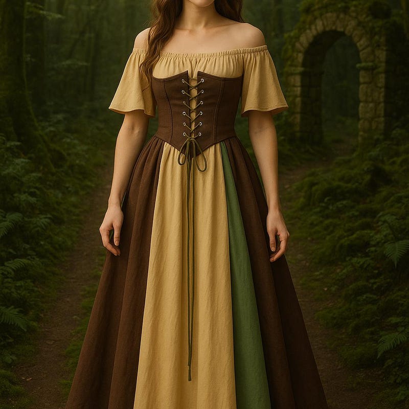 Aesthetic Medieval Corset - Etsy