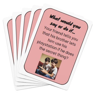Conversation Cards Flashcards | Prevent Child Sexual Abuse | Body ...