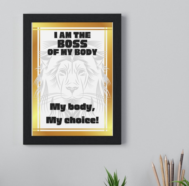 5 Kids Body Autonomy Posters | Printable Wall Art | Consent Education ...
