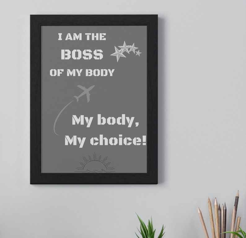 5 Kids Body Autonomy Posters | Printable Wall Art | Consent Education ...