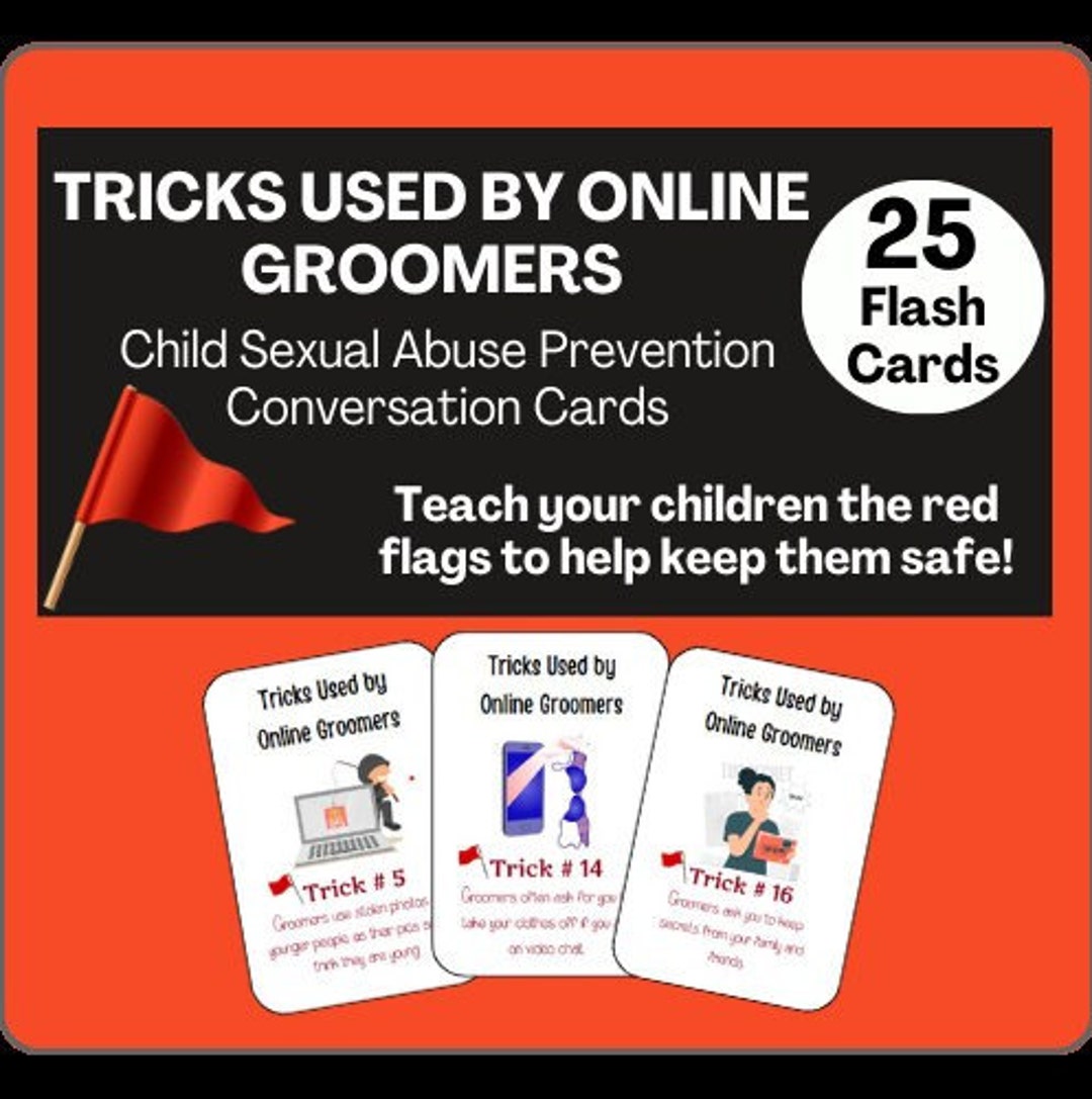 Kids Flashcards | Child Sexual Abuse Prevention Conversation Flash ...