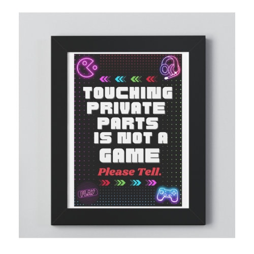 5 Body Safety Posters | Believing Adult Printable Wall Art | Children ...