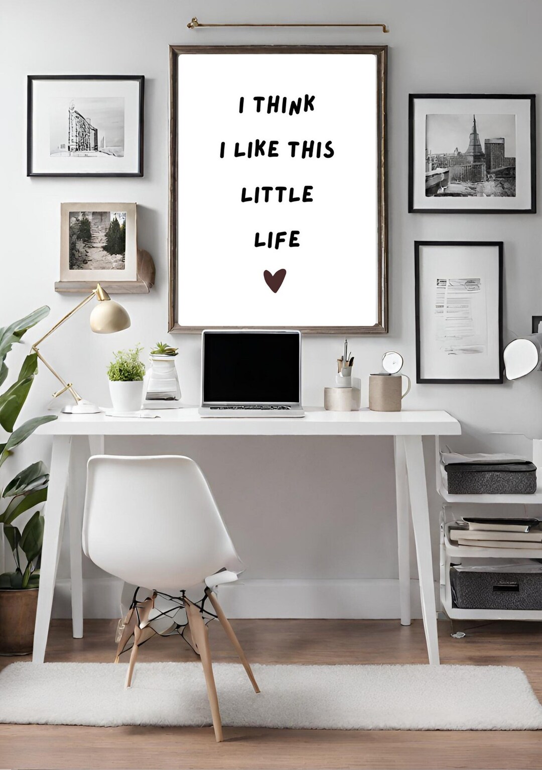 I Think I Like This Little Life Quote - Etsy