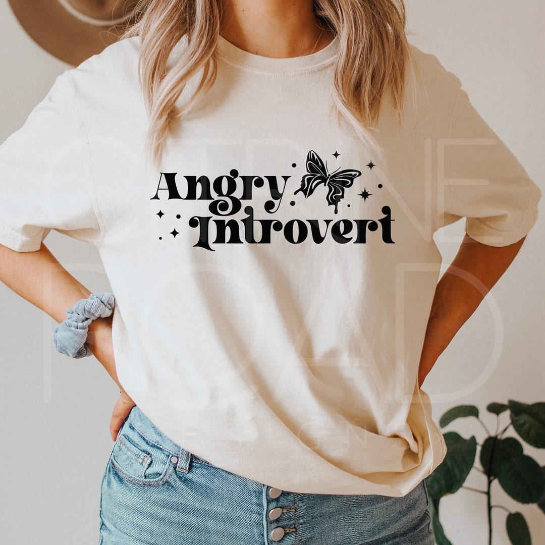 Introvert Svg, Angry Introvert Cricut File, Funny Introvert Saying ...