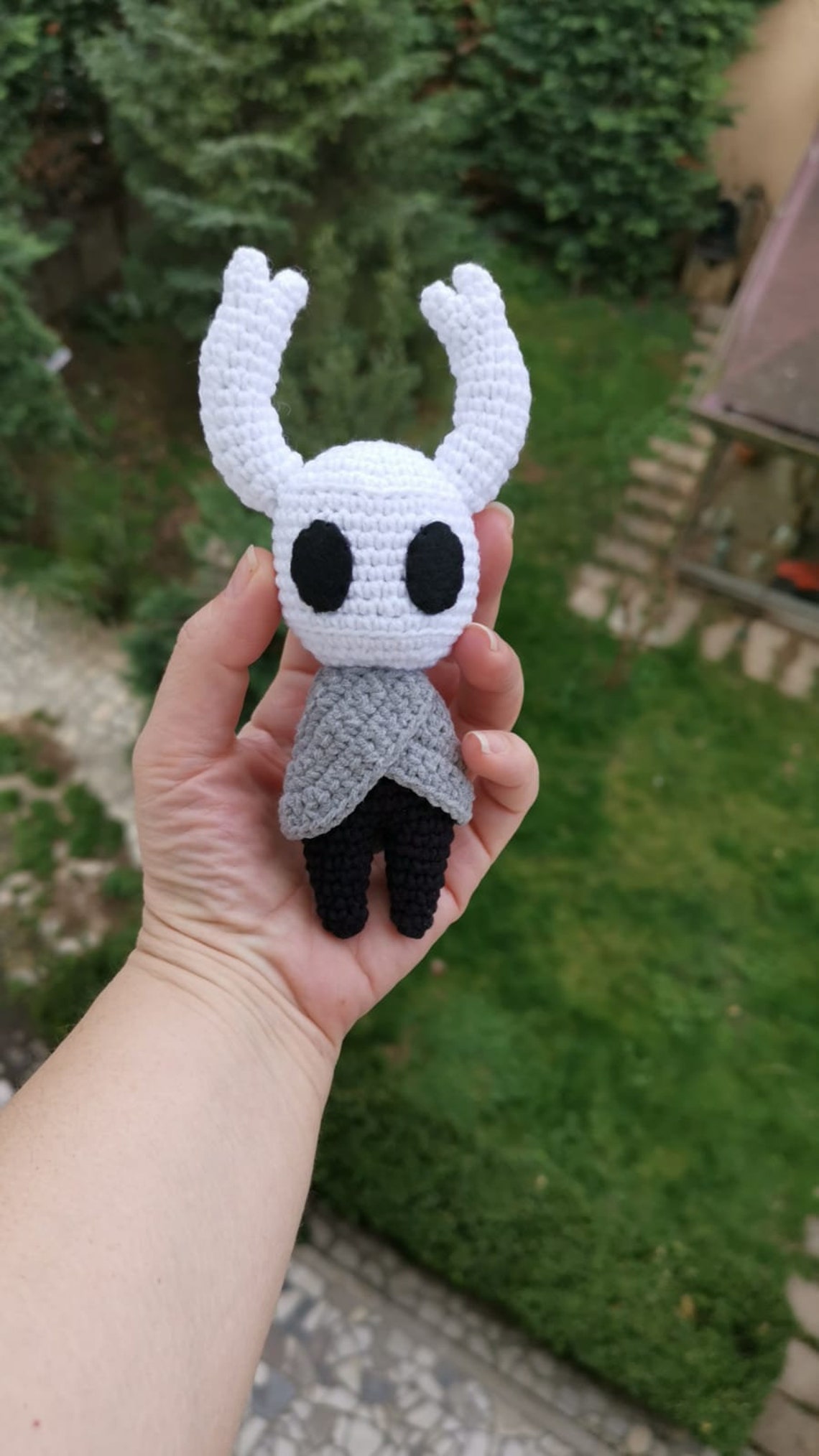 Hollow Knight Plush, Hollow Knight and Hornet Handmade Crochet ...
