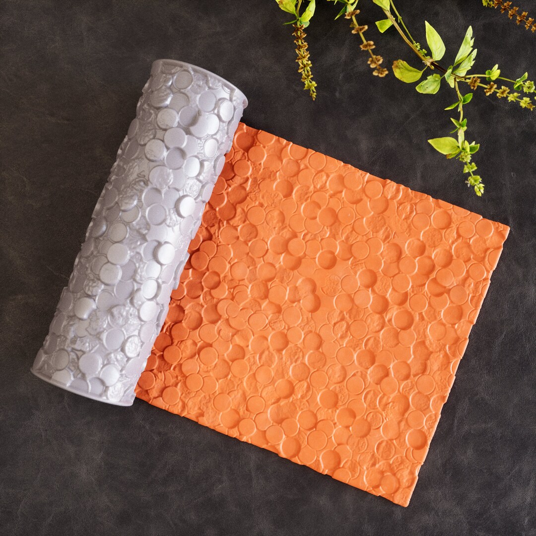 Stamps Texture Roller Polymer Clay Texture Roller Embossing Roller ...
