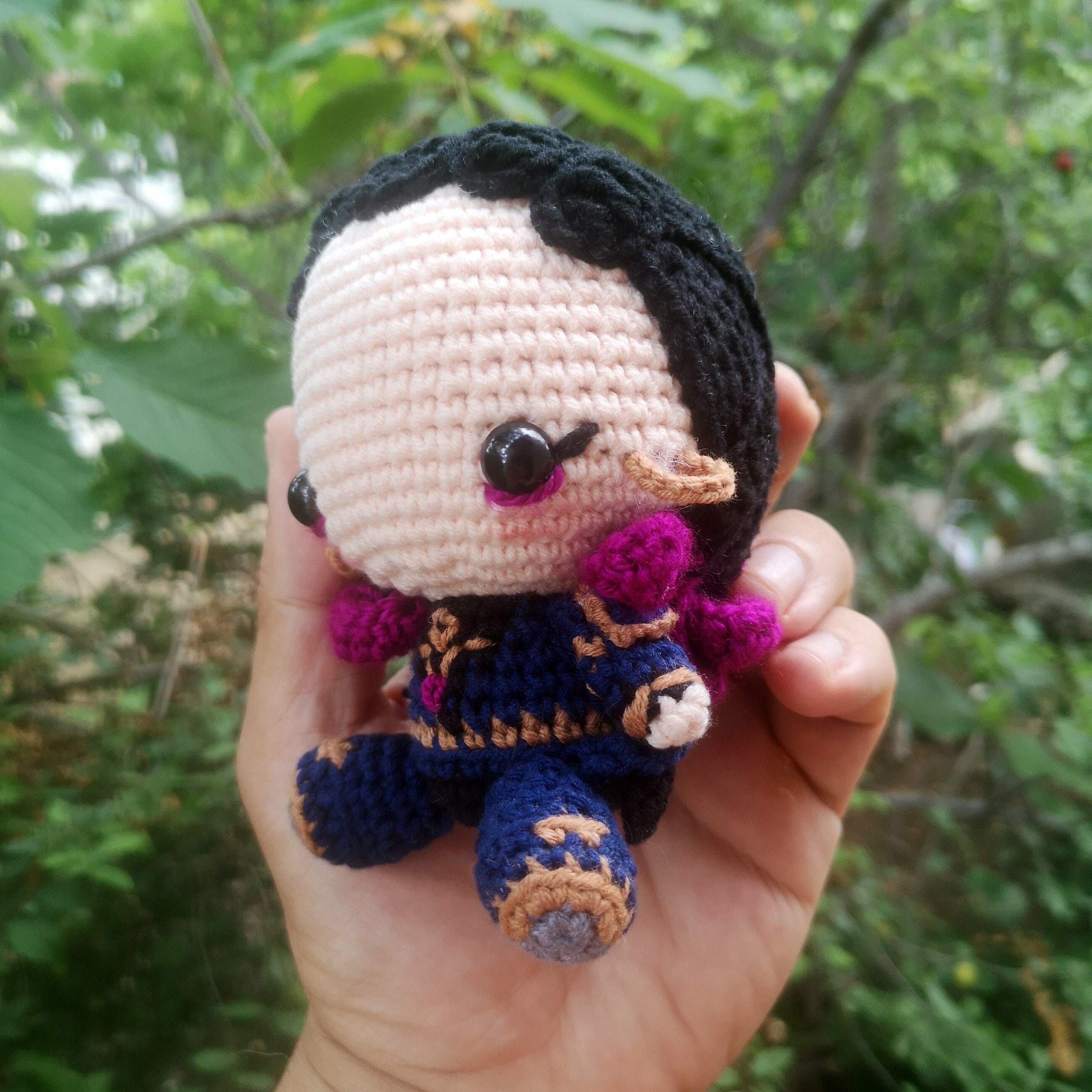 Valorant Reyna, Valorant Reyna Amigurumi Doll, Valorant Reyna Crochet ...