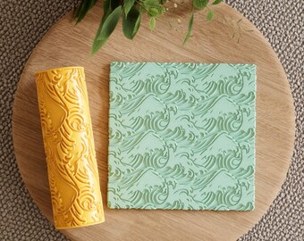 Retro Wave Texture Roller - Etsy