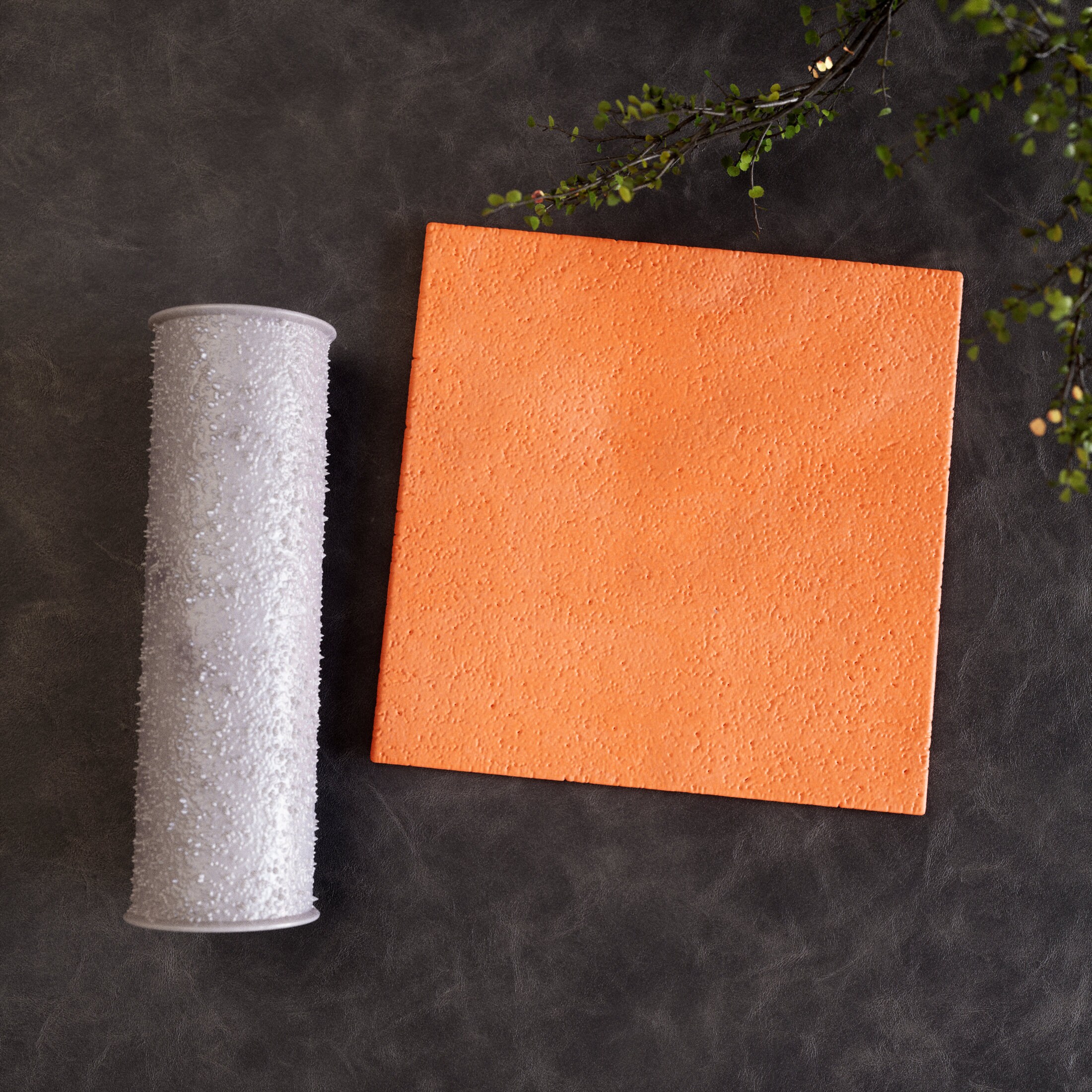 Sandpaper Texture Roller Seamless Polymer Clay Texture Roller Embossing ...