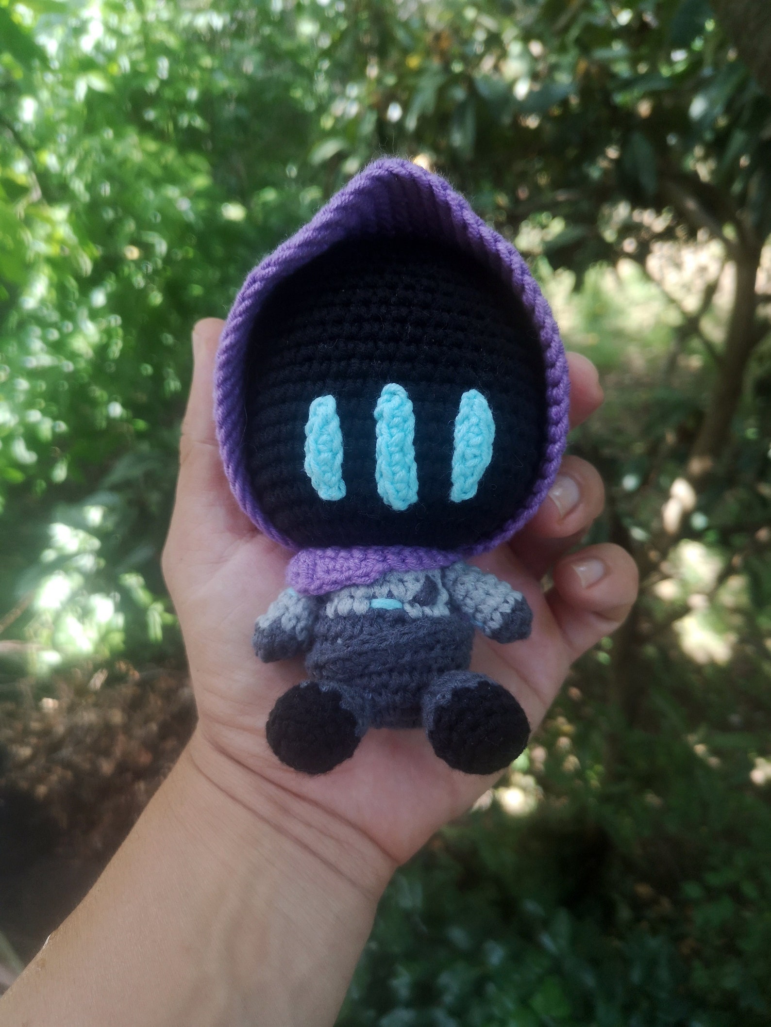 Valorant Omen, Valorant Omen Amigurumi Doll, Valorant Omen Crochet ...