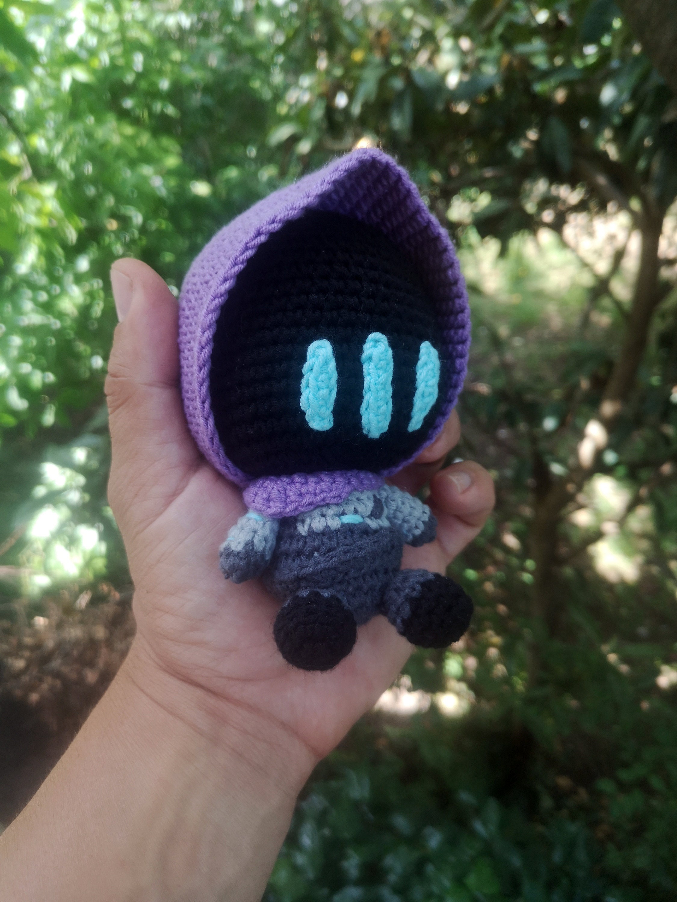 Valorant Omen, Valorant Omen Plushie, Valorant Gift, Valorant Crochet ...