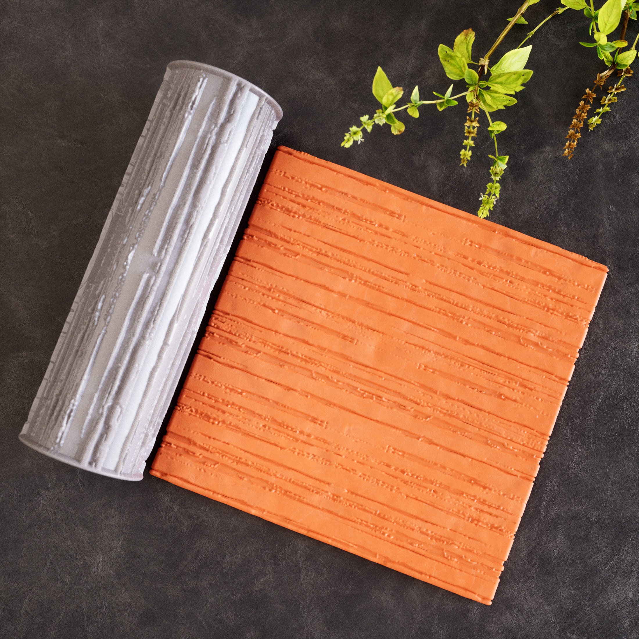 Wood Texture Roller Polymer Clay Texture Roller Embossing Roller Wood ...