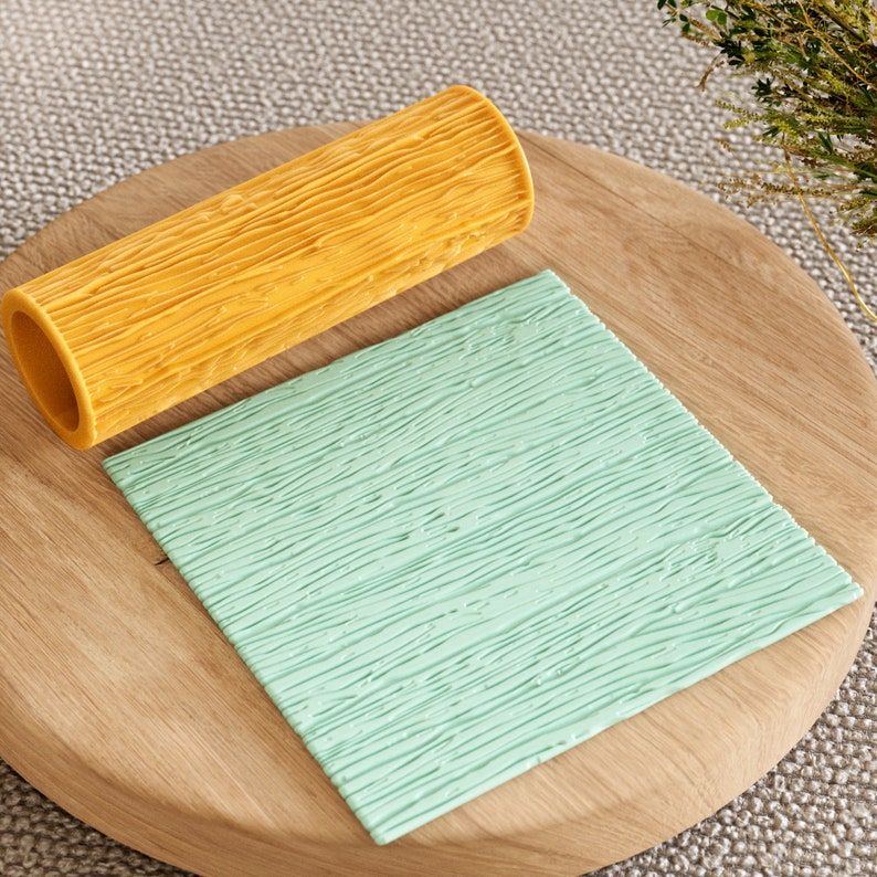 Wood Planks Texture Roller Seamless Polymer Clay Texture Roller ...