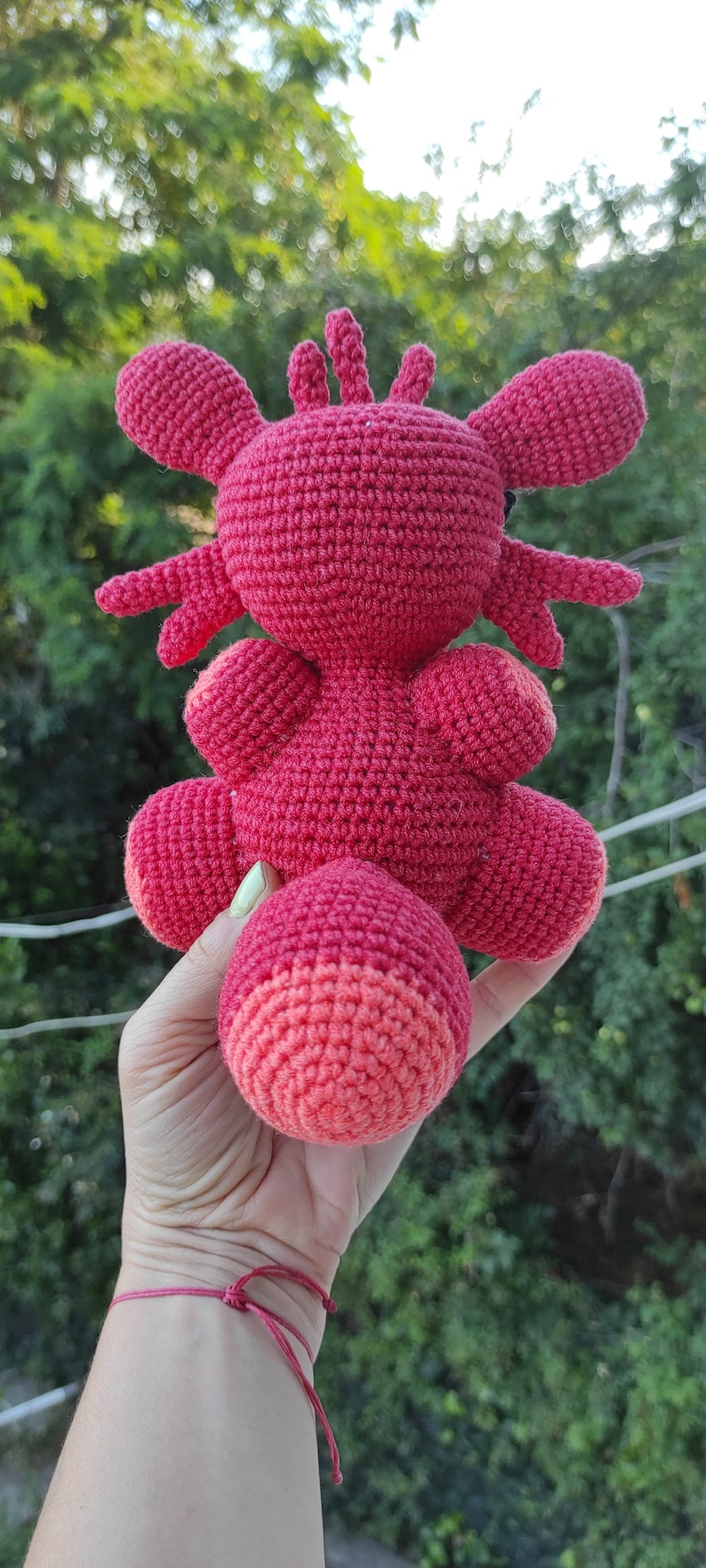 FNAF Foxy Doll, Foxy Plushie, Handmade Foxy Plush, FNAF Crochet Foxy ...
