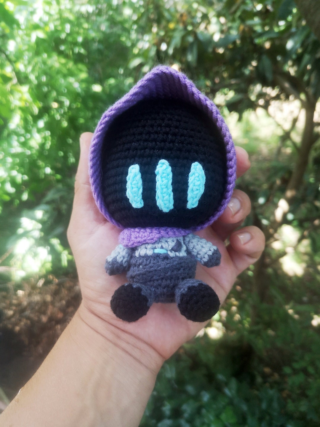 Valorant Omen, Valorant Omen Plushie, Valorant Gift, Valorant Crochet ...