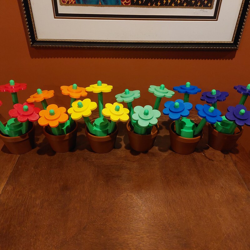 Flower Brick - Etsy