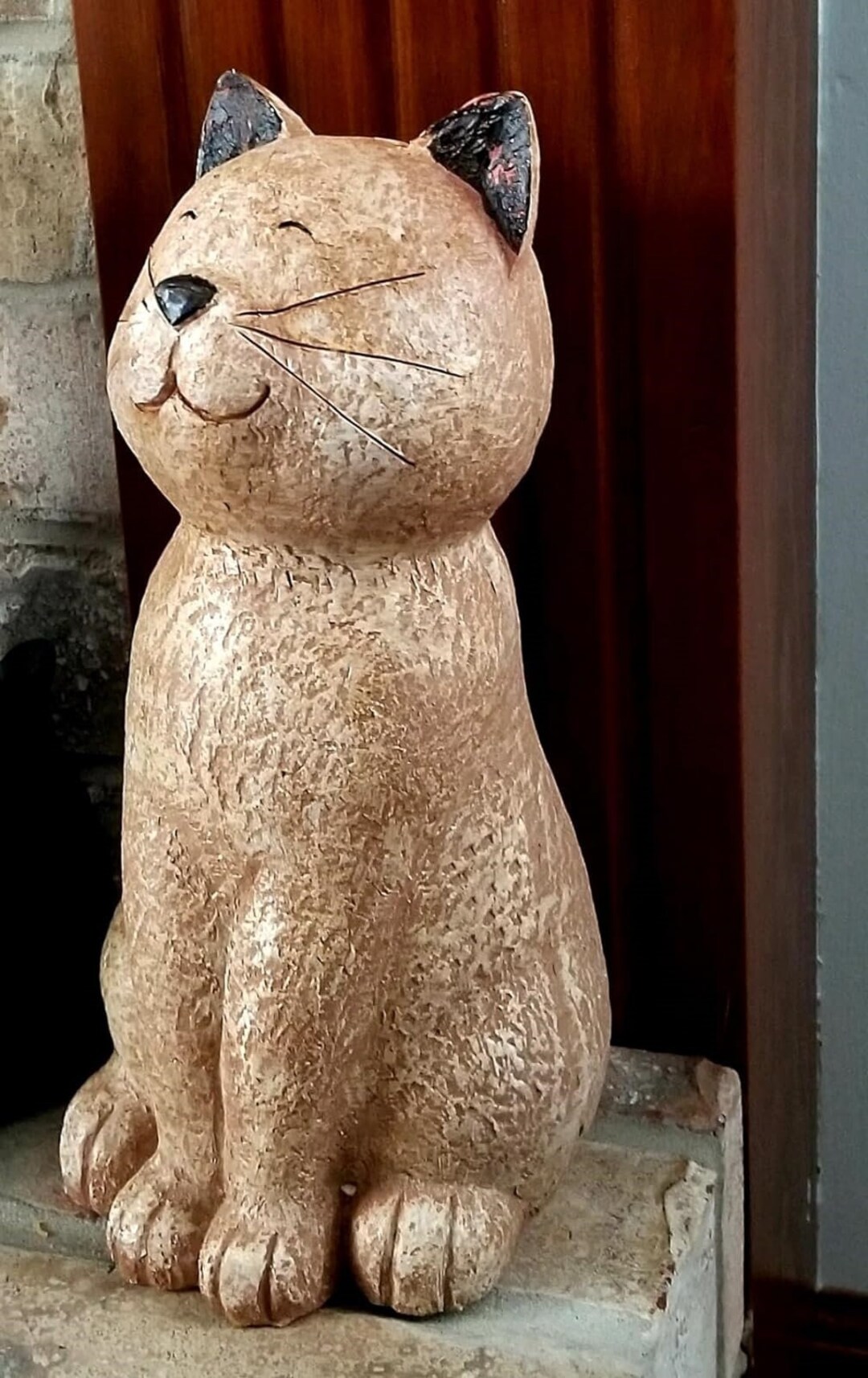 Whimsical Cat Garden Statue Outdoor Decoration for Garden Charming ...