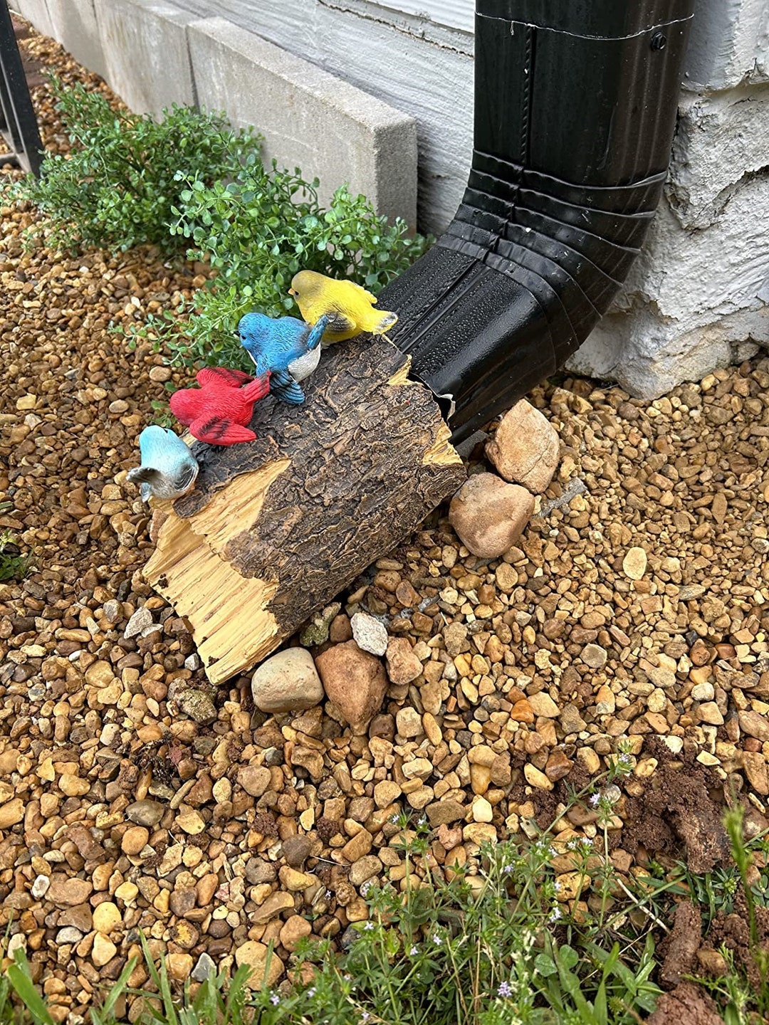 Perfect Rain Diverter Bird Sculpture Gutter Decorative Downspout ...