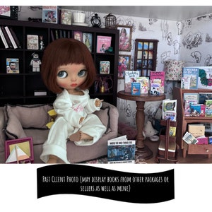 Printable Inside Pages for Creating Your Own Mini Books 1:12 Scale ...