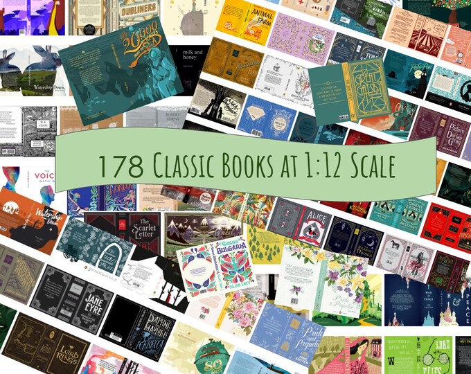 Mini Book Set - Etsy