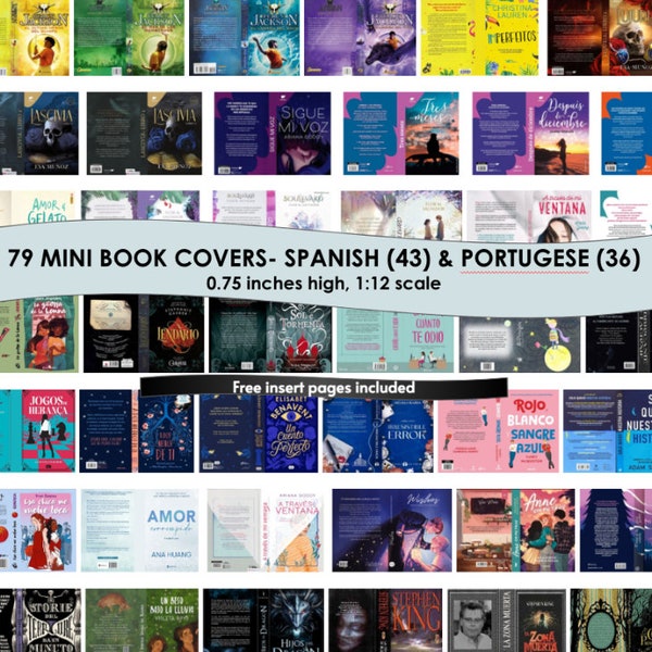 Spanish Book Covers - Etsy