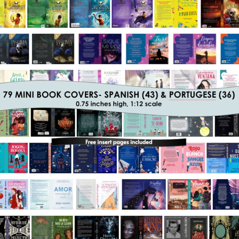 Spanish Book Covers - Etsy