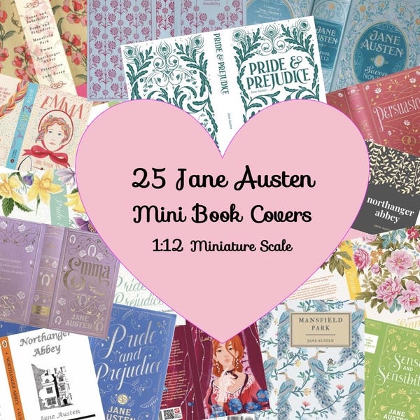 Jane Austen Book - Etsy