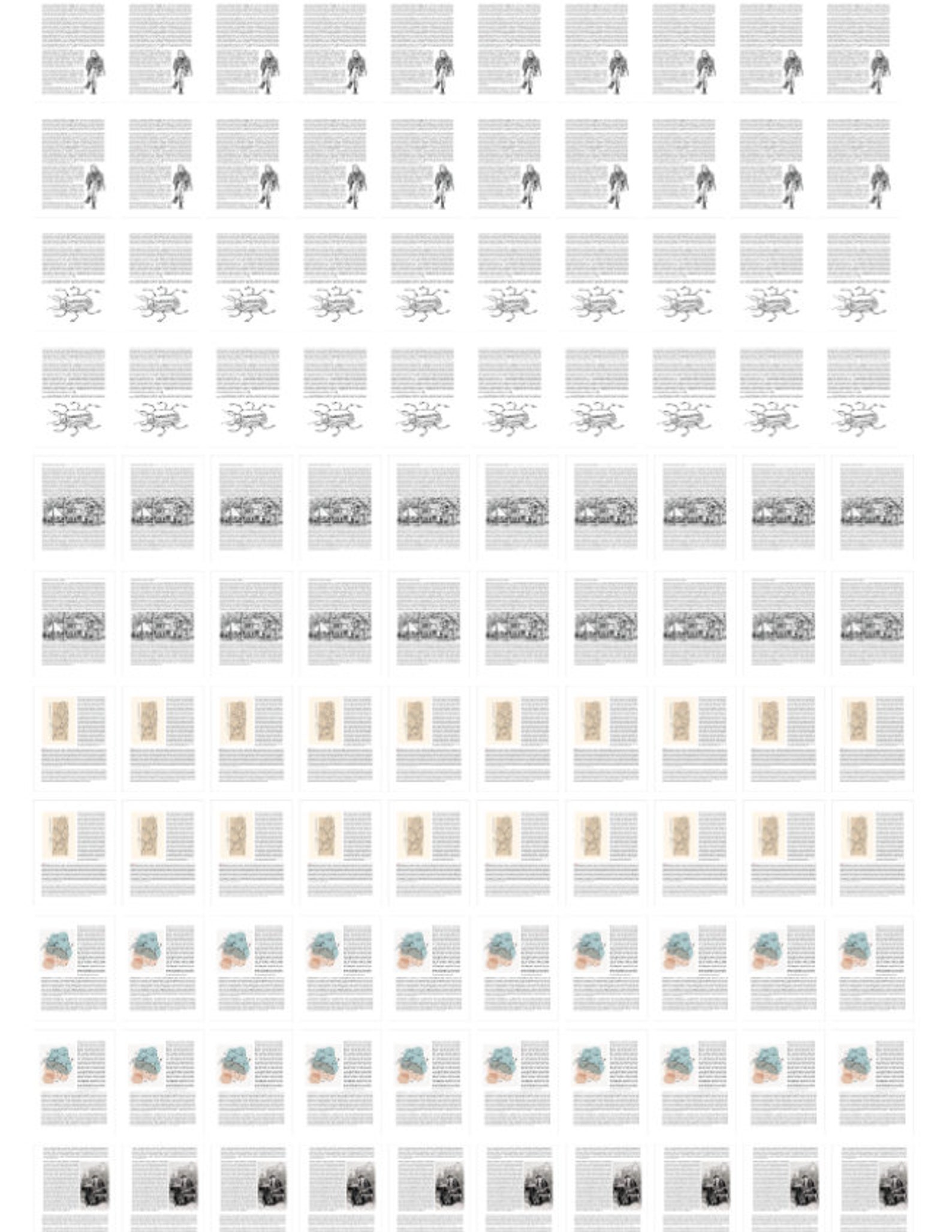 Printable Inside Pages for Creating Your Own Mini Books- 1:12 Scale 0 ...