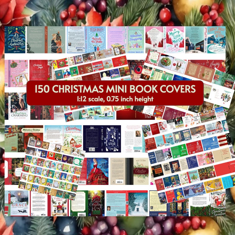 Christmas Mini Books - Etsy