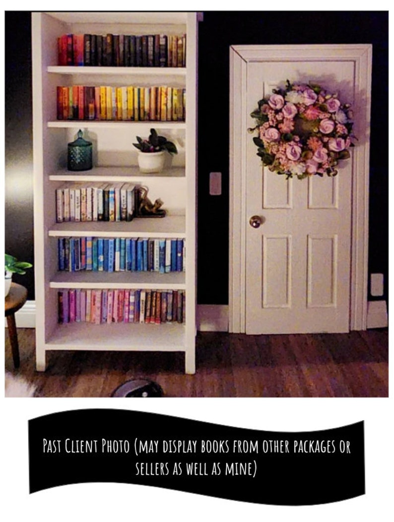 200 Mini Book Covers by Spine Color RED, PURPLE, & PINK perfect for ...