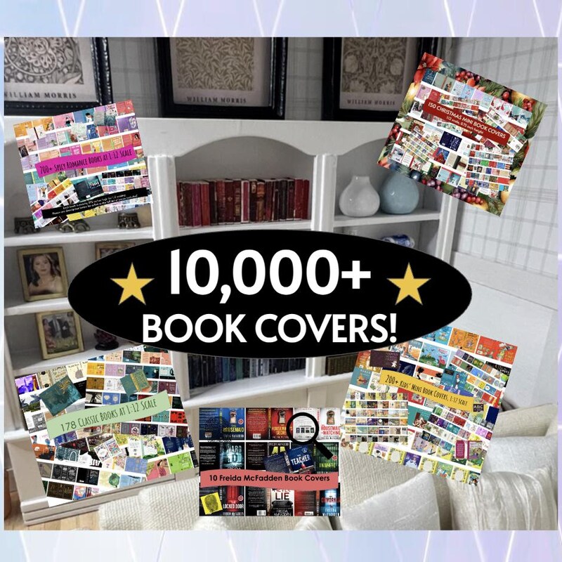 Miniature Books - Etsy