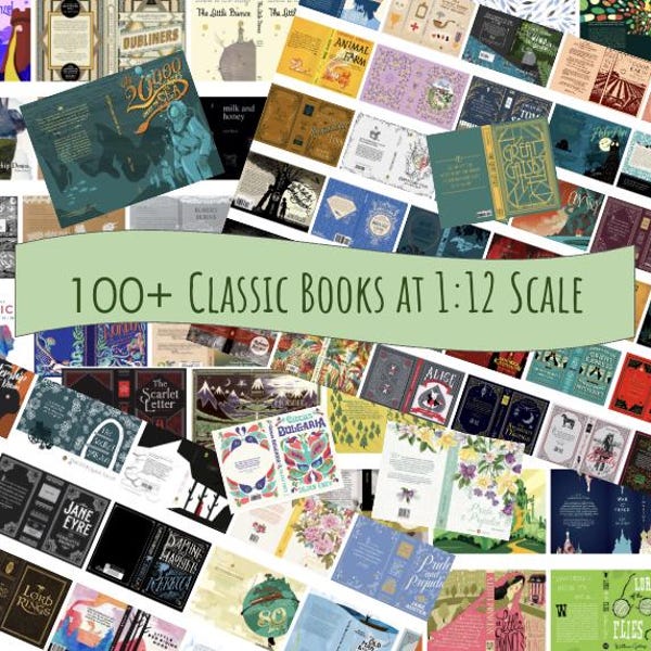 Miniature House Books - Etsy