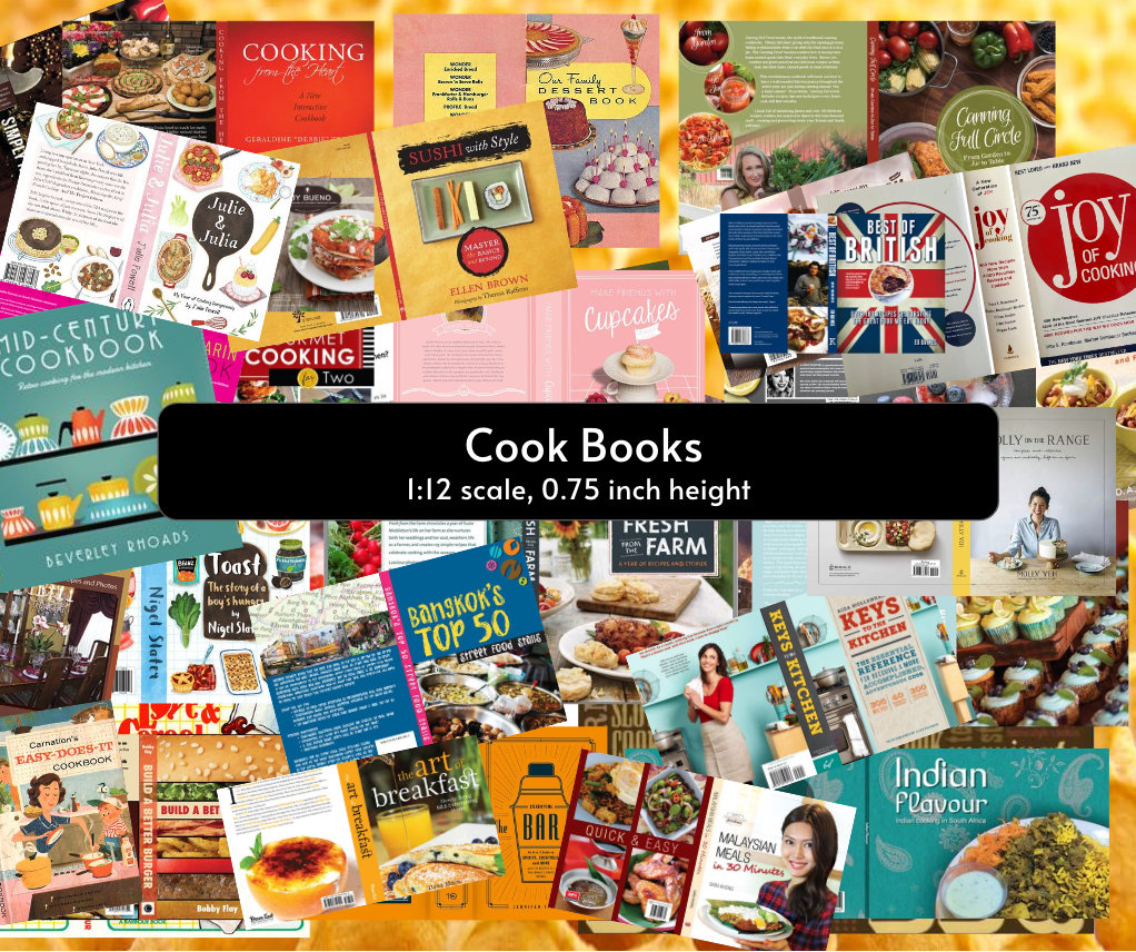 35 Mini Books Cookbooks the Joy of Cooking Collection Perfect for Your ...