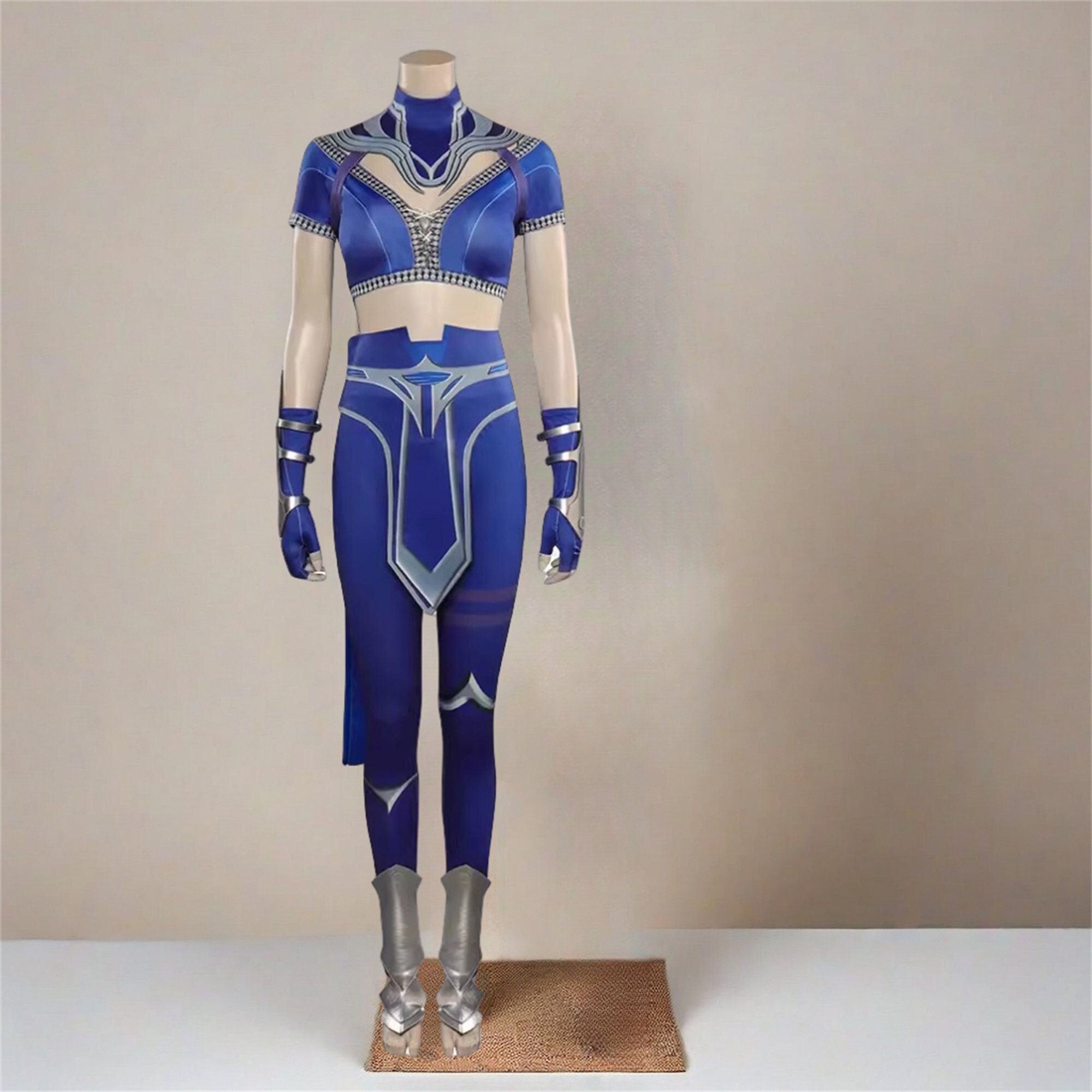 Blue Women Halloween Cosplay Costume Adult Halloween Party Role Outfits ...
