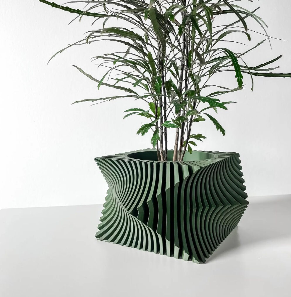 The Neptune Planter Modern and Unique Home Decor for Plants and ...