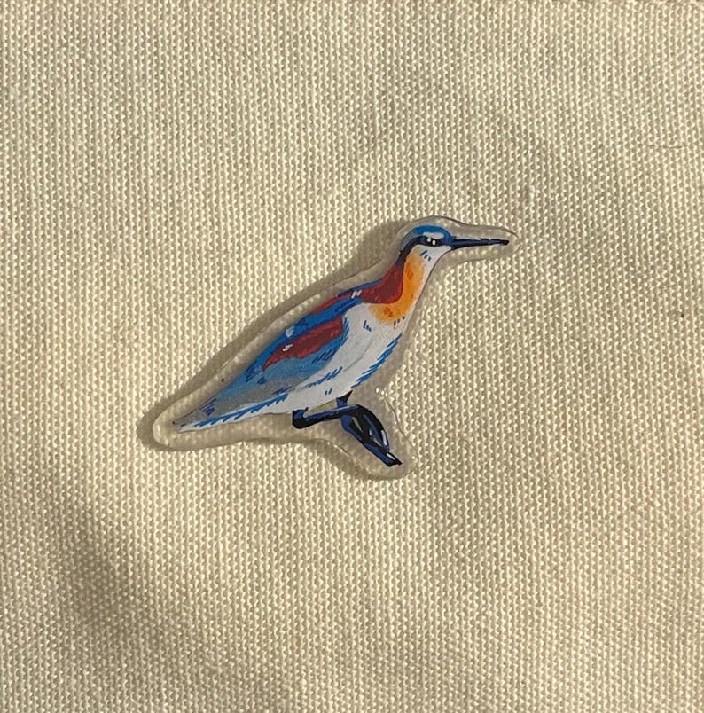 Custom Bird Pins - Etsy