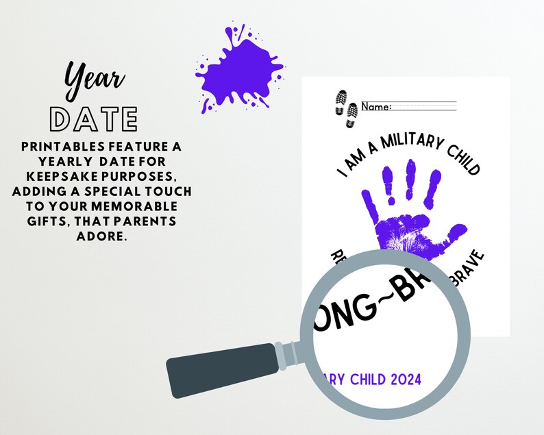 Month of the Military Child-i Am a Military Child-resilent-strong-brave ...