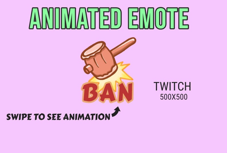 Animated Emote BAN - Etsy