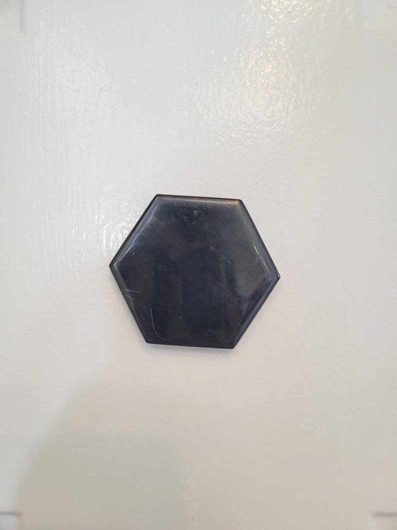 Magnets | Glass | 2" Hexagon | Glossy Brightly Colored - Etsy