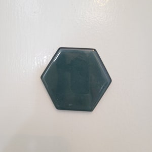Magnets | Glass | 2" Hexagon | Glossy Brightly Colored - Etsy