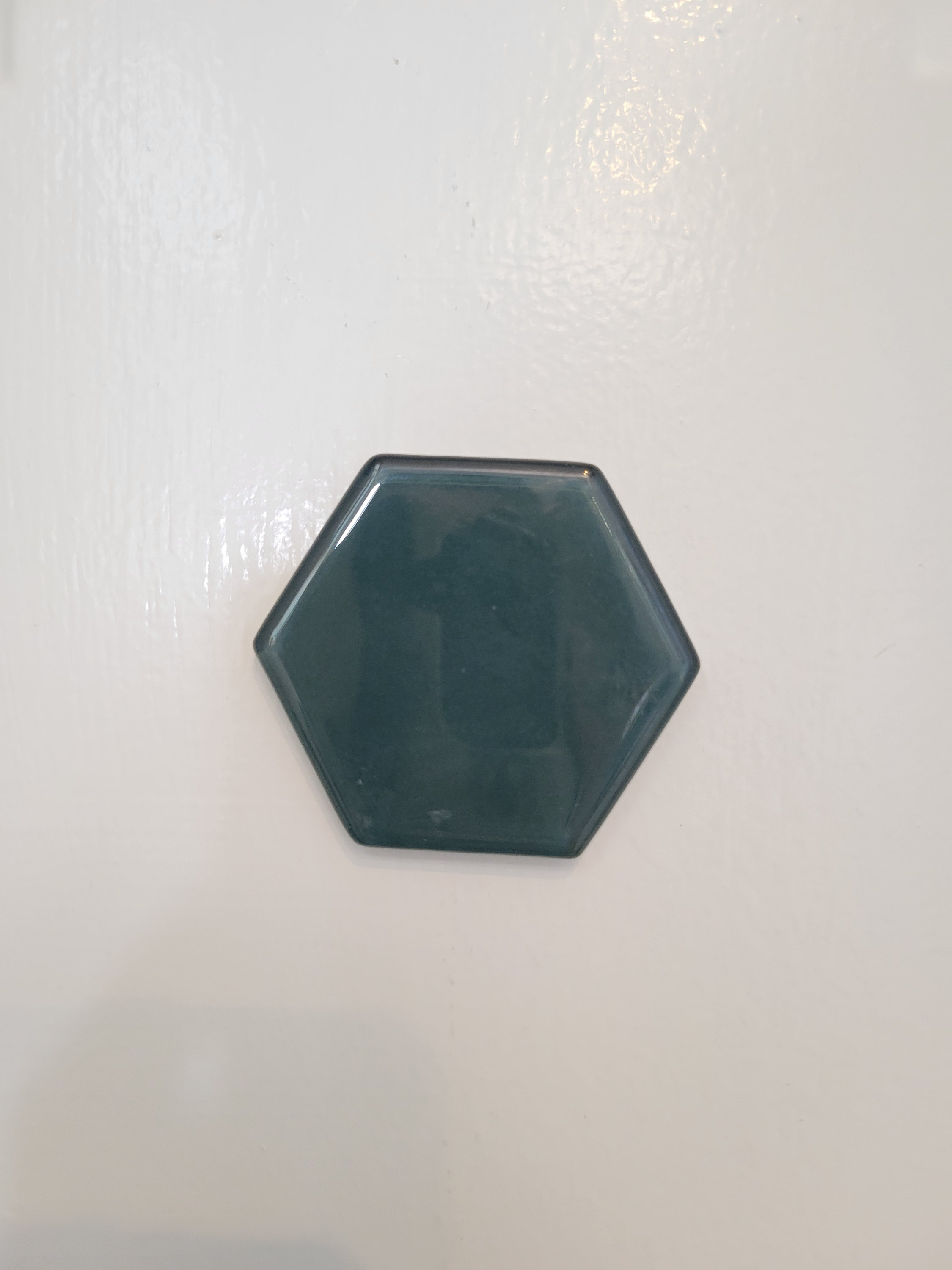 Magnets | Glass | 2" Hexagon | Glossy Brightly Colored - Etsy