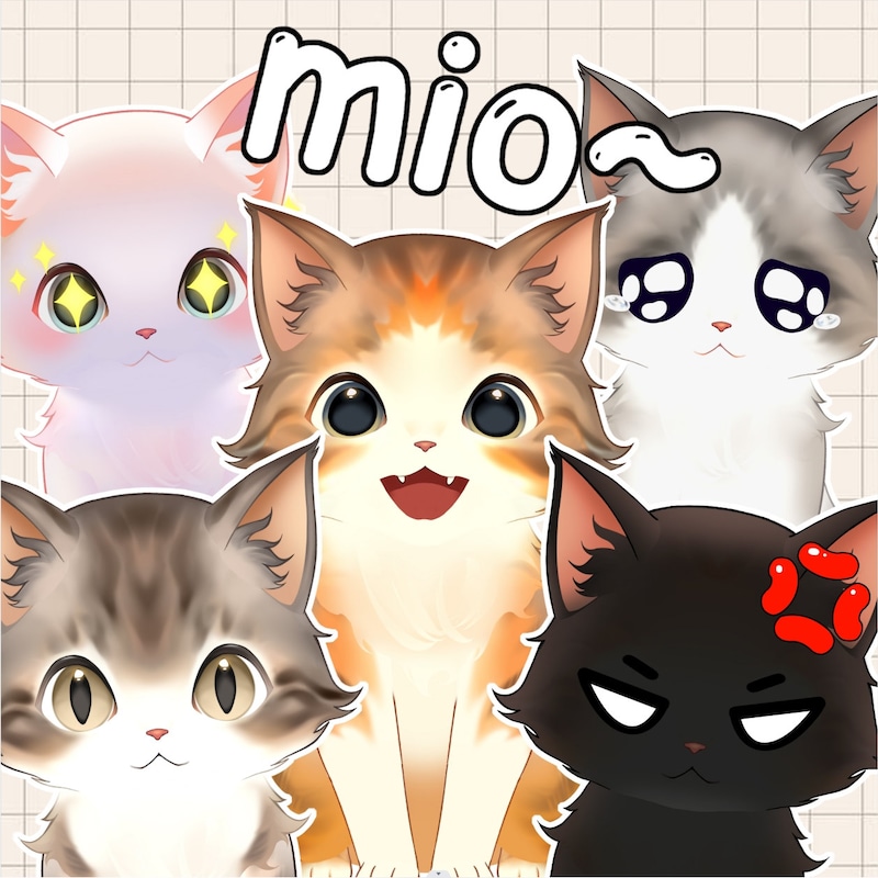 Cat Vtuber Model - Etsy