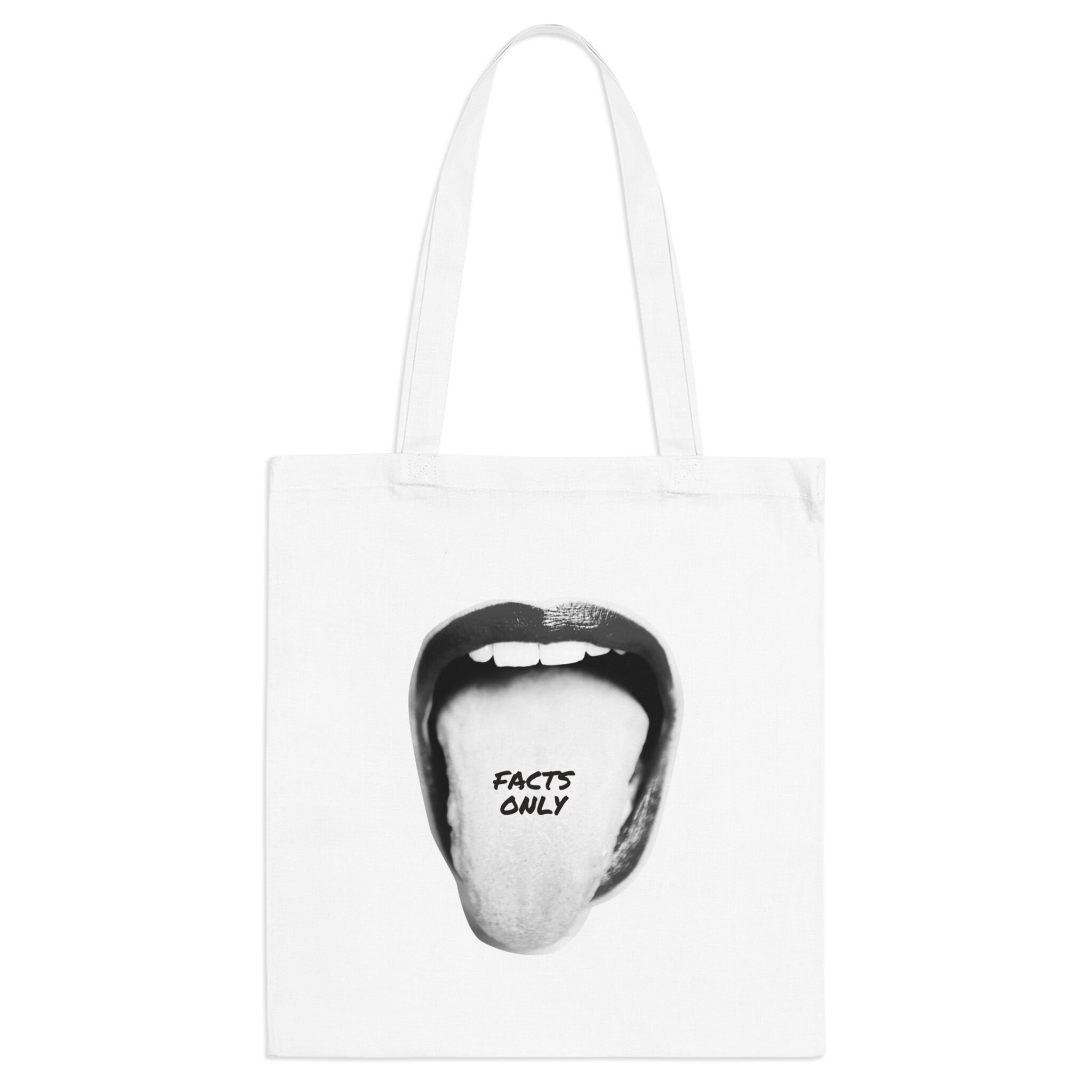 Facts Only Stylish Tiktok Viral, Everyday Tote Bag - Etsy