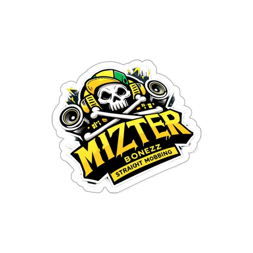 Mizter Bonezz 2024 Die-cut Stickers - Etsy
