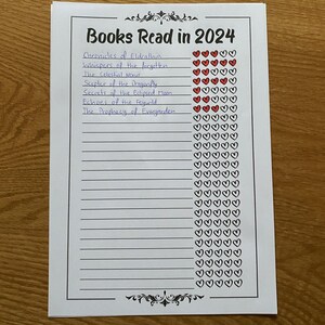 Printable Reading Tracker, Book Tracker, 2024 Bujo, Reading Planner ...